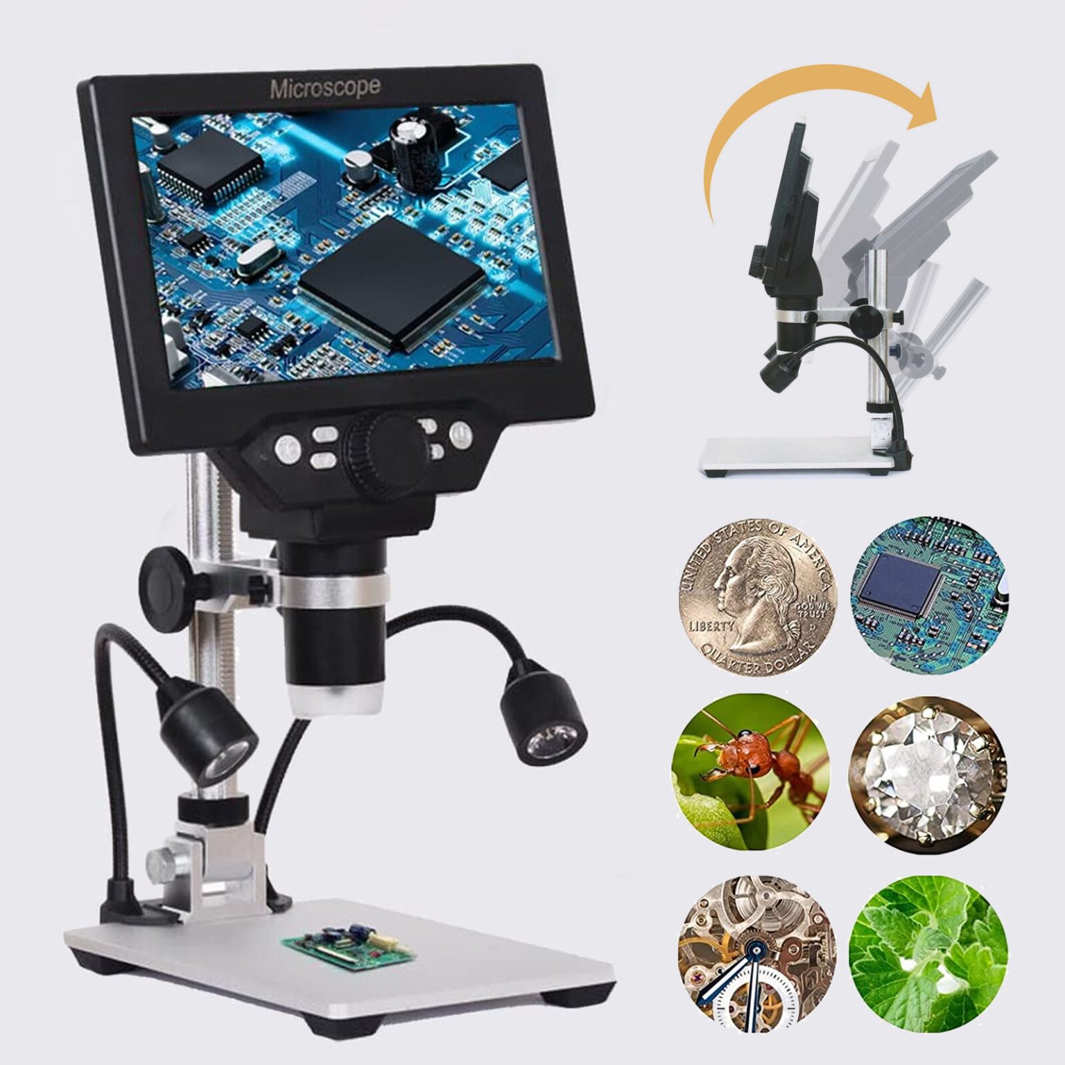 لوپ دیجیتال مدل Microscope G1600 - فروشگاه اینترنتی ام آر تی 724